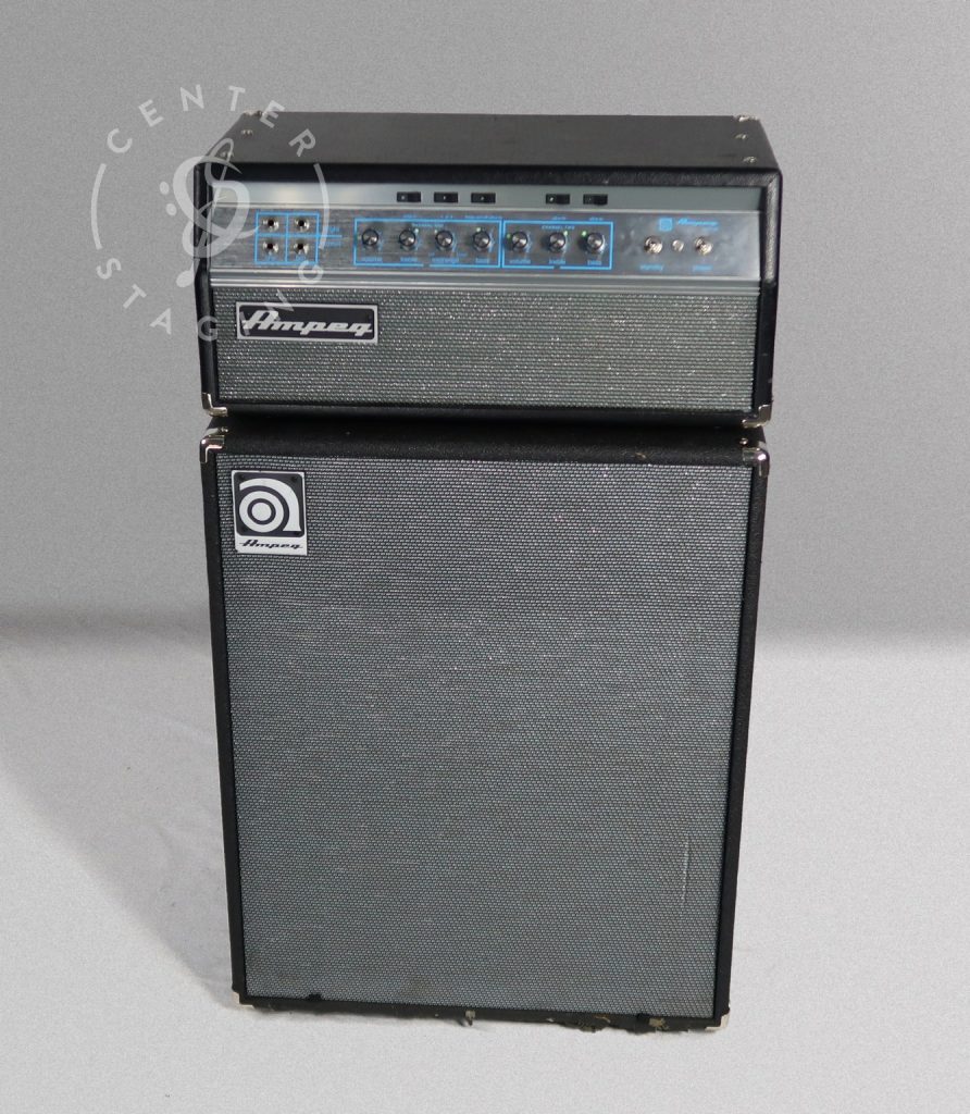 Ampeg SVT-VR with 4x10HLF Cab Black/Blue - CenterStaging Rehearsal ...