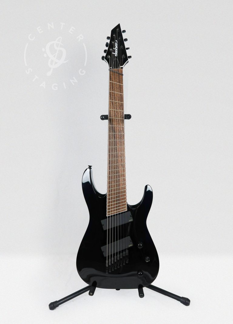 Jackson SLAT8 Multi-Scale 8-String Electric Guitar - Black ...