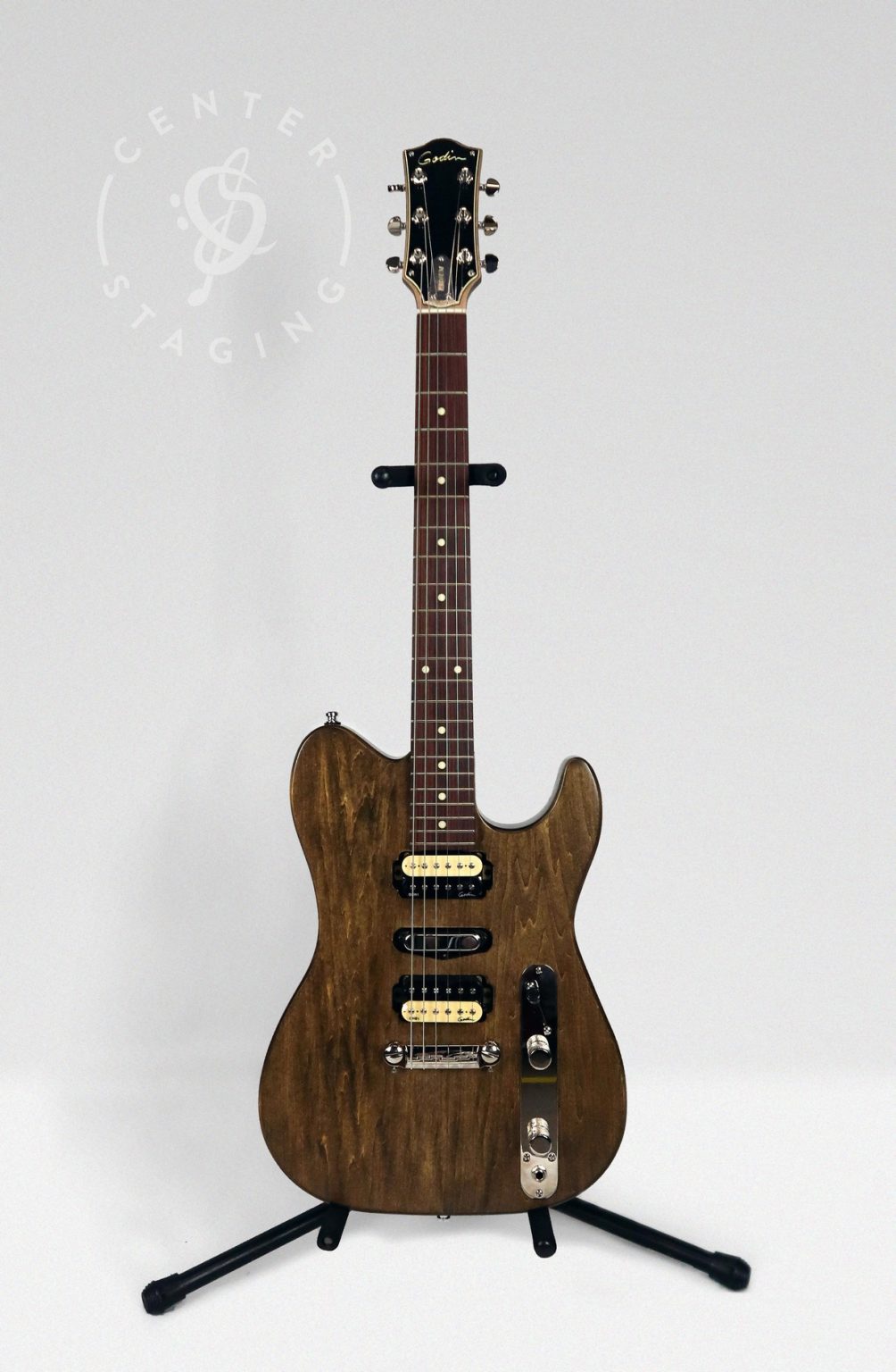 Godin Radium Electric Guitar - Carbon Black - CenterStaging Rehearsal ...