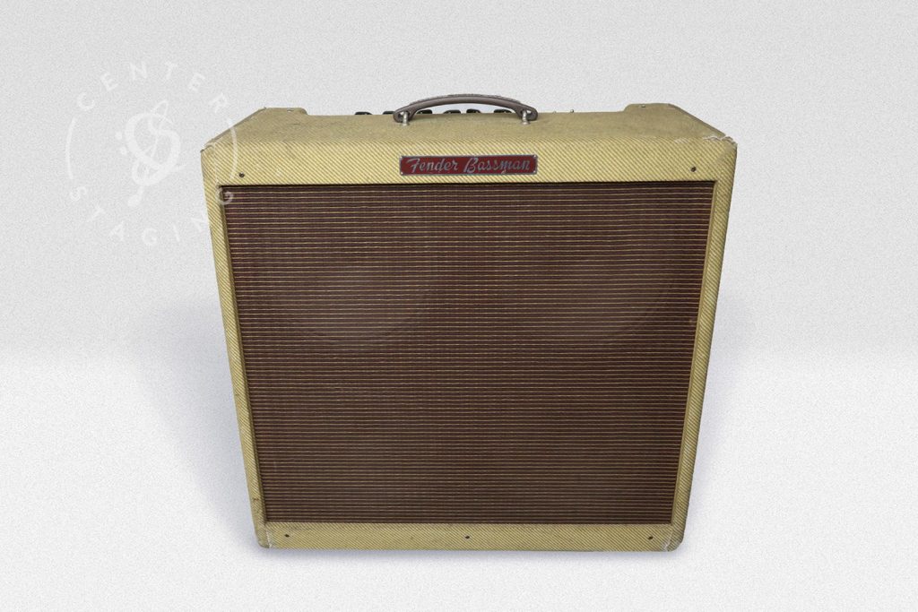 Fender 59 Bassman 4X10 Guitar Combo Amp - Tweed - CenterStaging ...